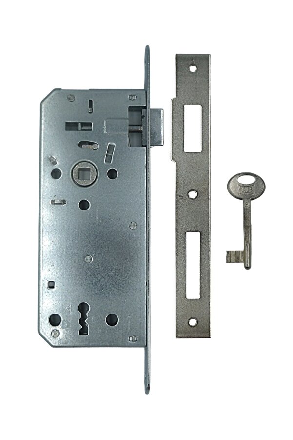 KALE Lock 141 R Extra Recessed Door Lock with Single Key and Rosette ...