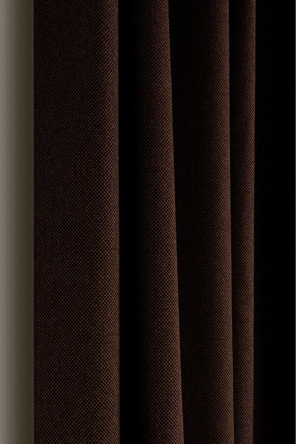 VANESSA PERDE Umbrelă de soare 100% in, perdea maro, căldură și lumină ...