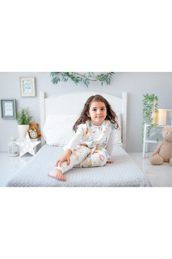 Pamuk Atölyesi Princess Double Layer Flannel Children's Baby Sleeping ...