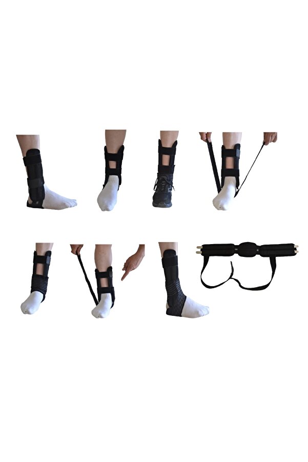 BELLFLEKSS Ankle Brace with Malleol Support after Operation - Double ...