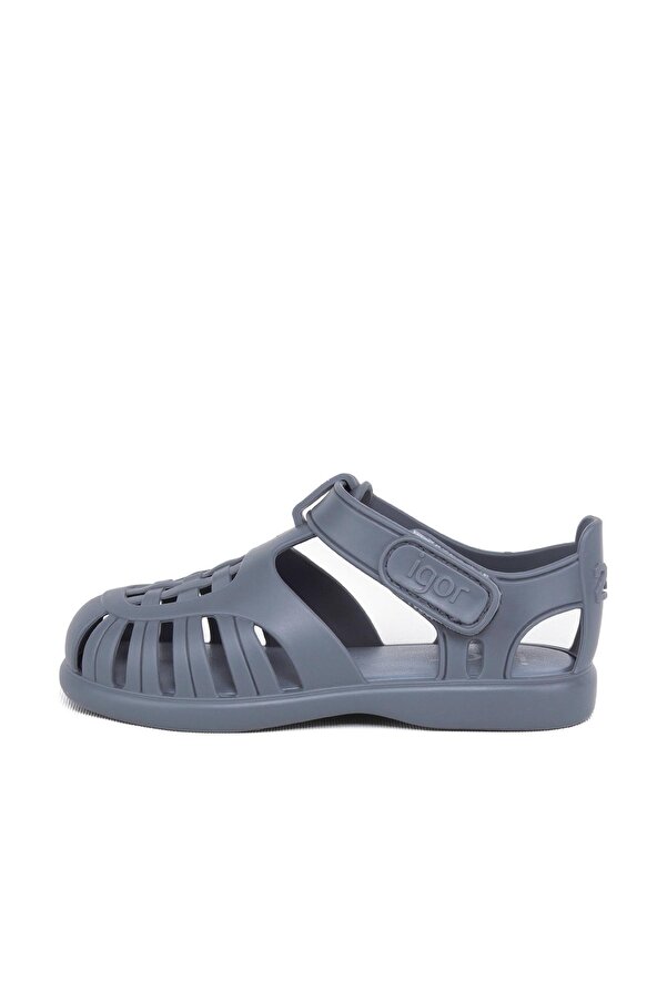 IGOR S10271 Tobby Solid Kids Oceano Blue Sandals- Trendyol