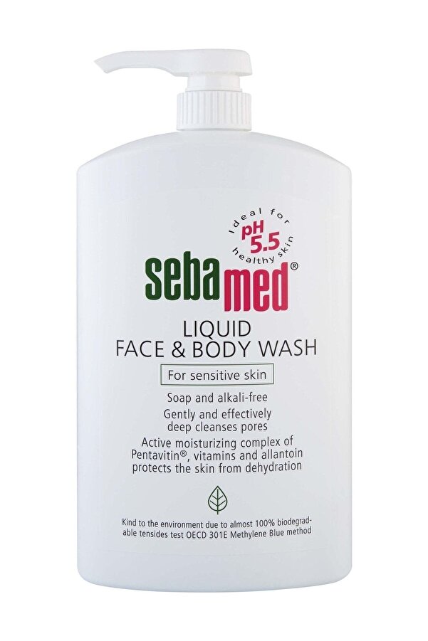 Sebamed Moisturizing Face & Body Cleansing Gel for Makeup 1000 ml ...