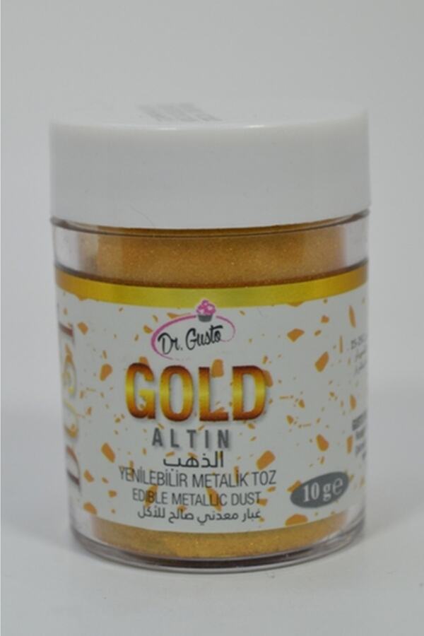 Dr. Gusto Edible Gilded Glitter Paint Gold 10 g- Trendyol