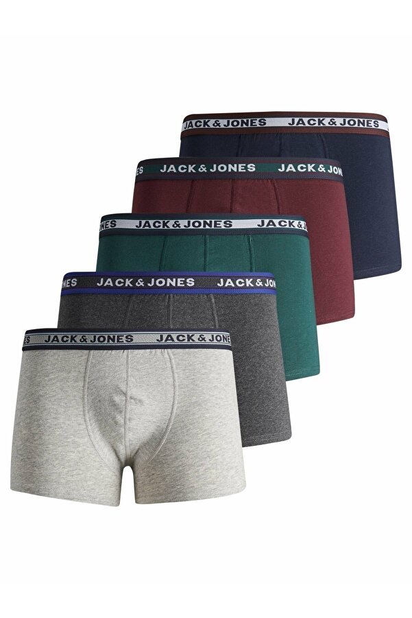 Jack & Jones Lifer 5 Pack Men's Boxers12165348 - Trendyol