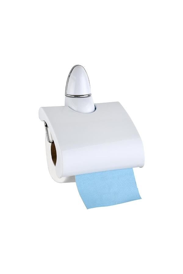 House of Smiles WC Paper Holder - Roll with Lid, Toilet Paper Holder ...