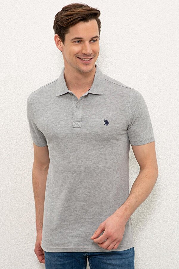 U.S. Polo Assn. Men's Basic Polo T-Shirt- Trendyol