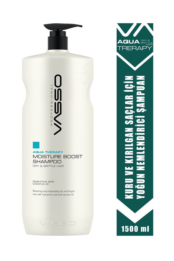 VASSO WOMEN Vasso Aqua Therapy Moisture Shampoo Moisturizer 1500 ml ...