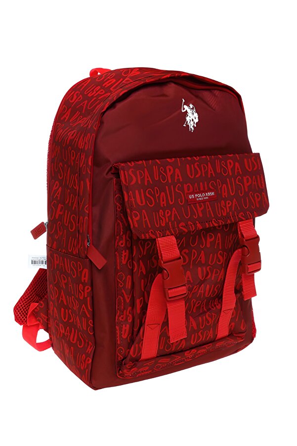 U.S. Polo Assn. Uspa Red School Backpack- Trendyol