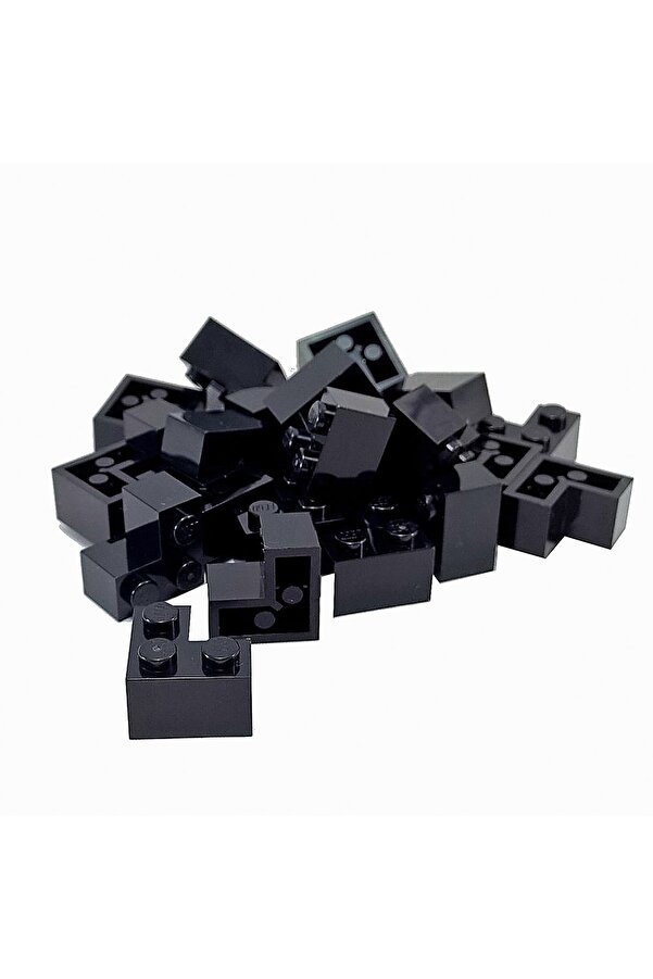 LEGO Black Moc Creator Brick Corner Brick - 2x2 Corner, 4 Pieces Will ...