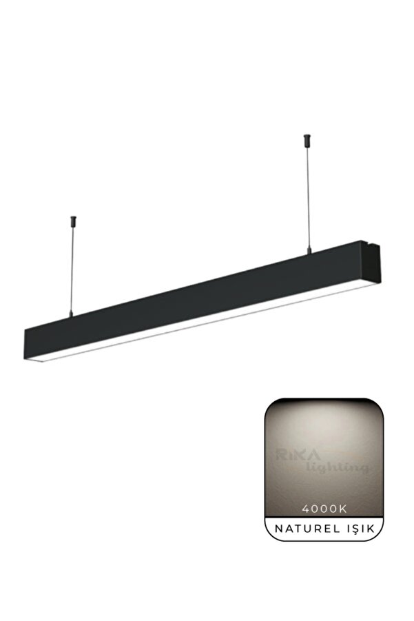 Rika Lighting 100cm Natural Led Pendant Lamp Modern Led Chandelier ...