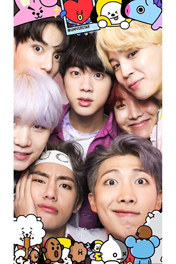 detayminant Bright Bts Poster - A4 Size, 21*29 Cm, Digital Printing ...