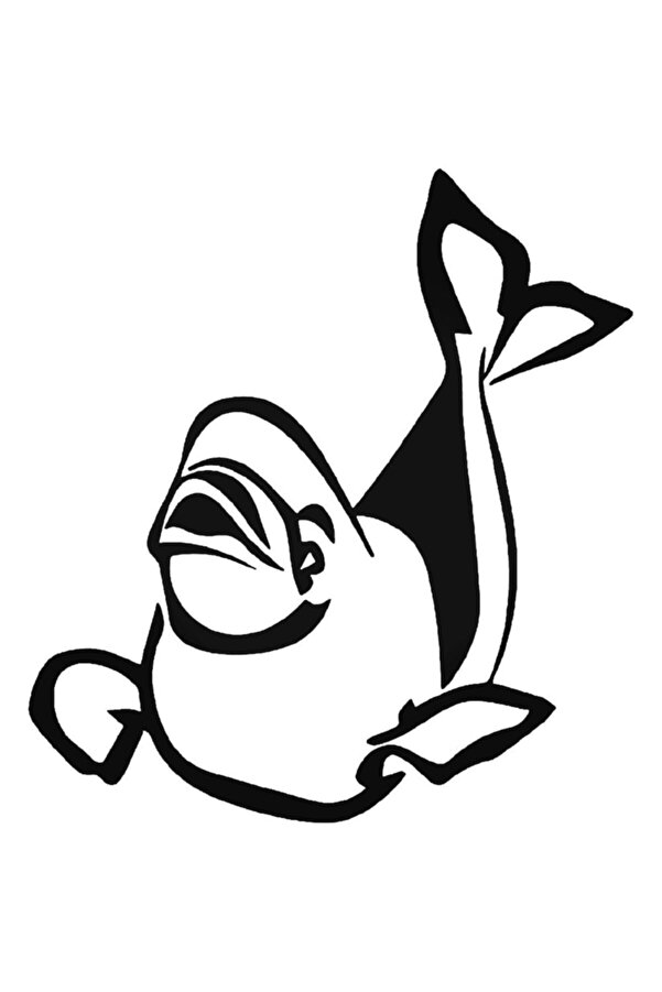 Universal Beluga Whale Fish Sticker Car Auto Rigging Wall Sticker 20 cm ...