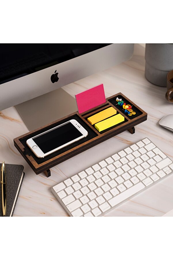 Vigo Wood Mini Desktop Organizer Antique Md04c - Trendyol