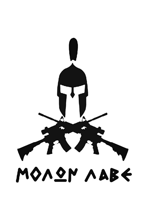 Universal ملصق حائط لسيارة مولون لابي Helmet وAr15s مقاس 20 سم- Trendyol