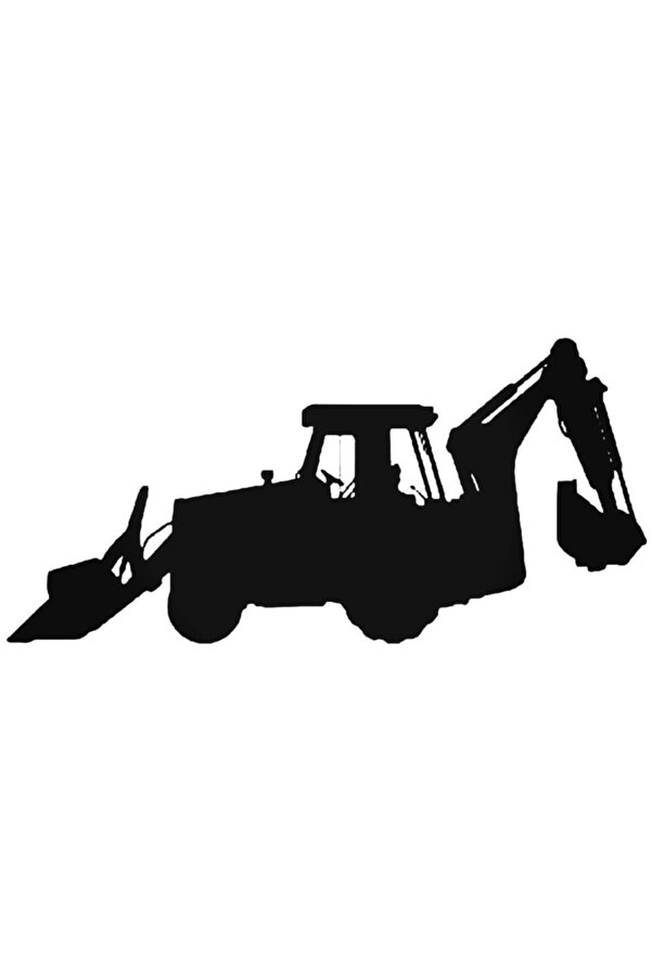 Universal Backhoe 1 Sticker Car Auto Rigging Wall Sticker 20 cm- Trendyol