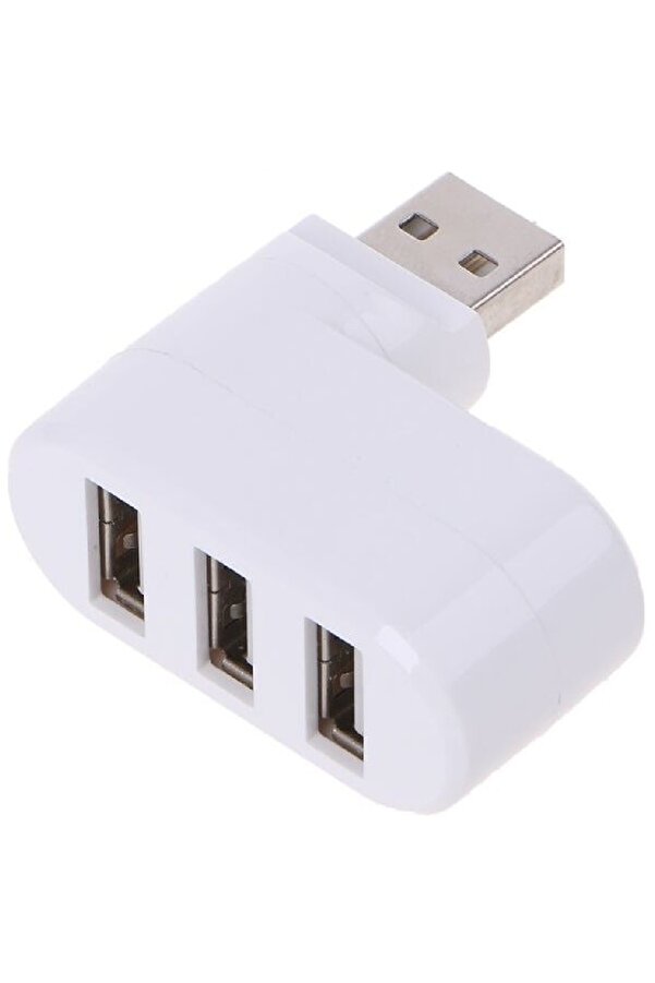 Alfais 4692B 4 Port USB 2.0 Hub Multiplexer Multiplier 180 Degree- Trendyol