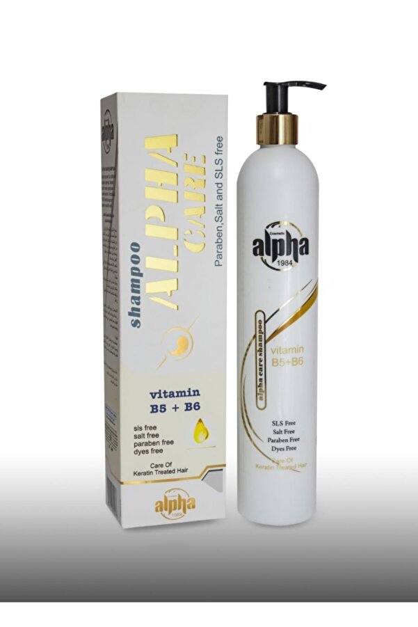 Alpha Care 500 ml Salt-Free and Paraben-Free Shampoo - Trendyol