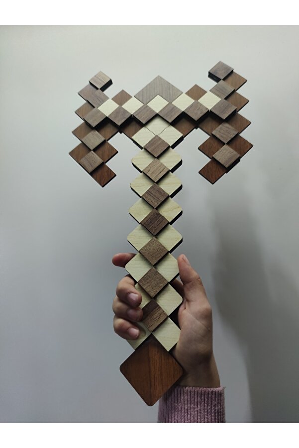 Payitaht Tablo لعبة Minecraft Diamond Tomahawk - لعبة خشبية وخشبية - Trendyol