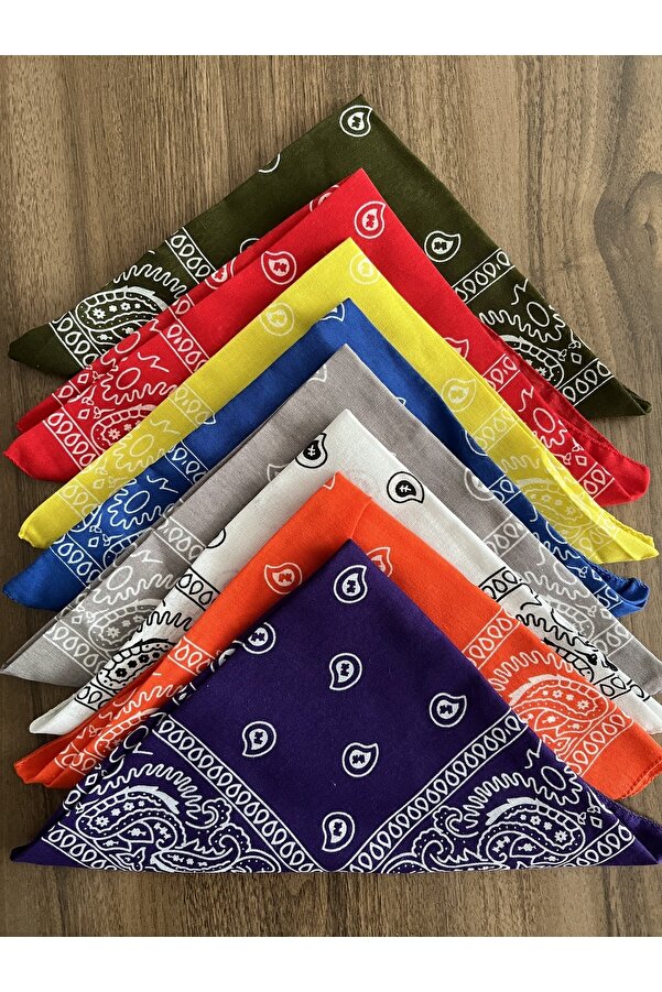 Gülerbandana by yunus güler Bandana - Green - Ethnic pattern - Trendyol