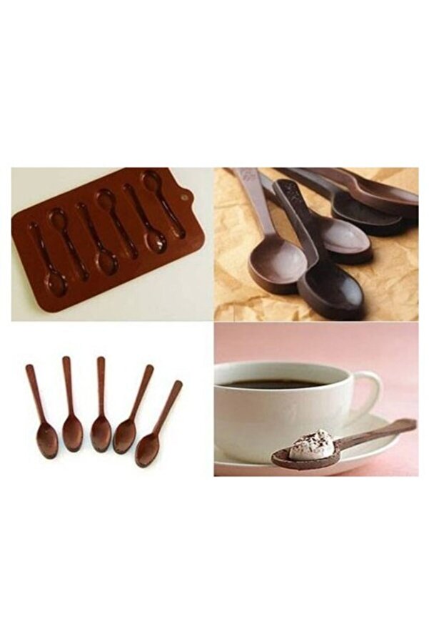 Sharp Store Wholesaler Spoon Shaped Silicone Chocolate Mold on the Door ...