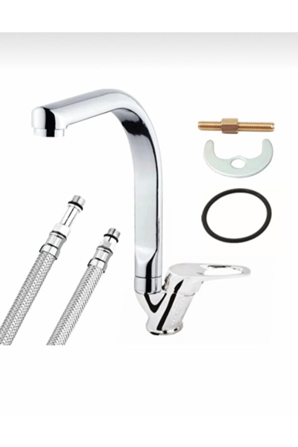 Bra Bucca Hot Cold Double Water Inlet Kitchen Sink Faucet Fountain ...