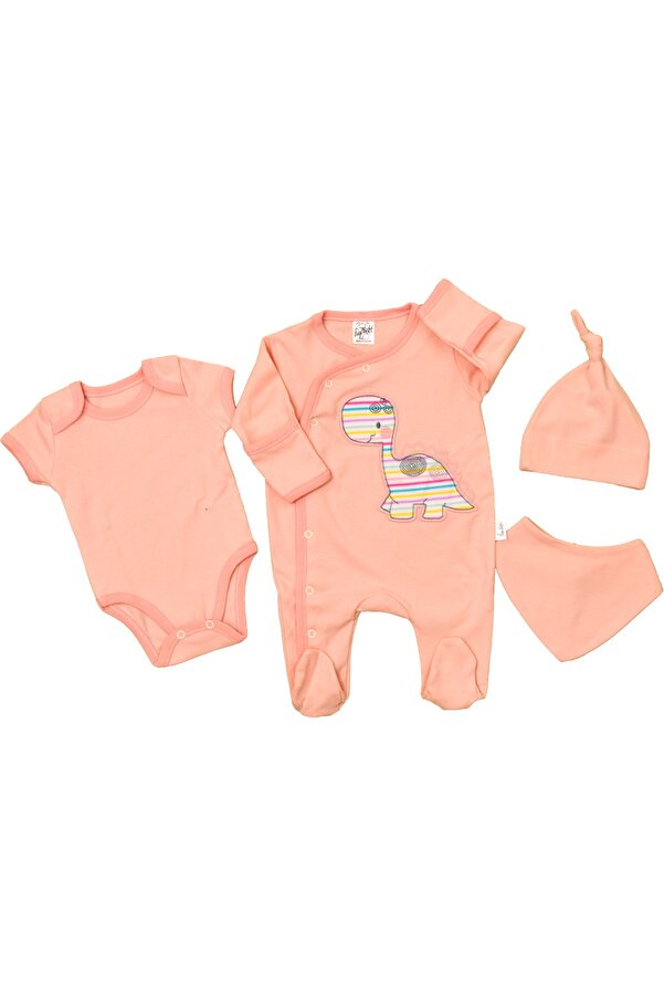 Şanbebe Newborn Baby 100% Cotton Hospital Discharge Set 161131- Trendyol