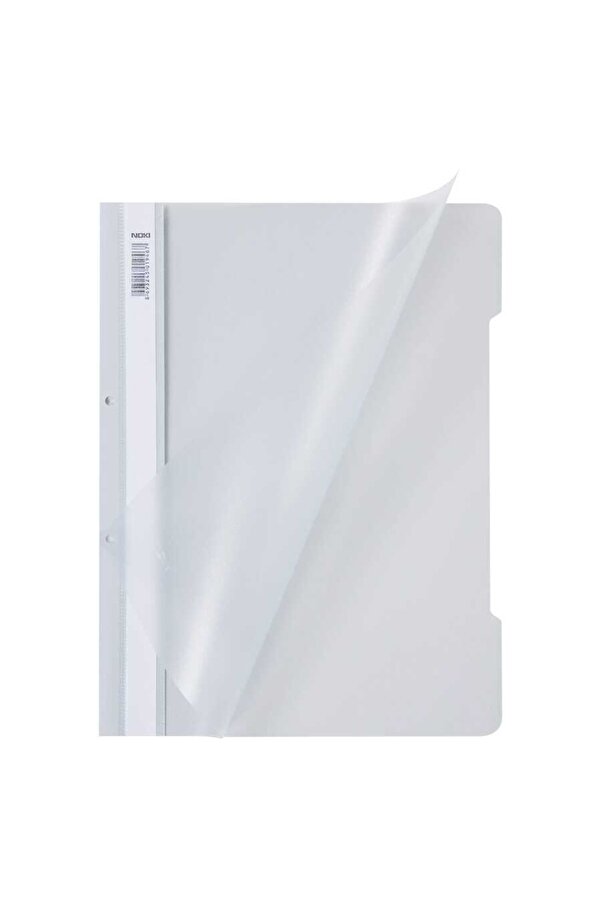 Exxo A-4 Gray Plastic Ring Binder - Pack of 50- Trendyol