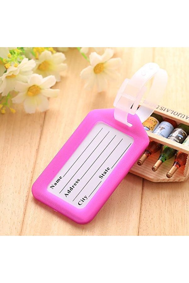 Boldy Luggage Tag Suitcase Label Bag Label Luggage Label with Strap ...