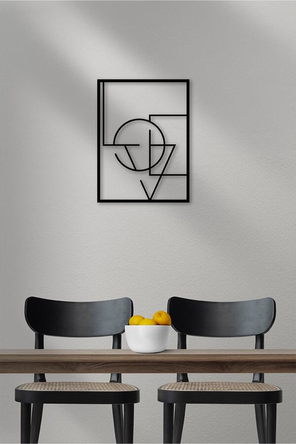 Piduma Decorative Wall Art Painting with Love Lettering- Trendyol