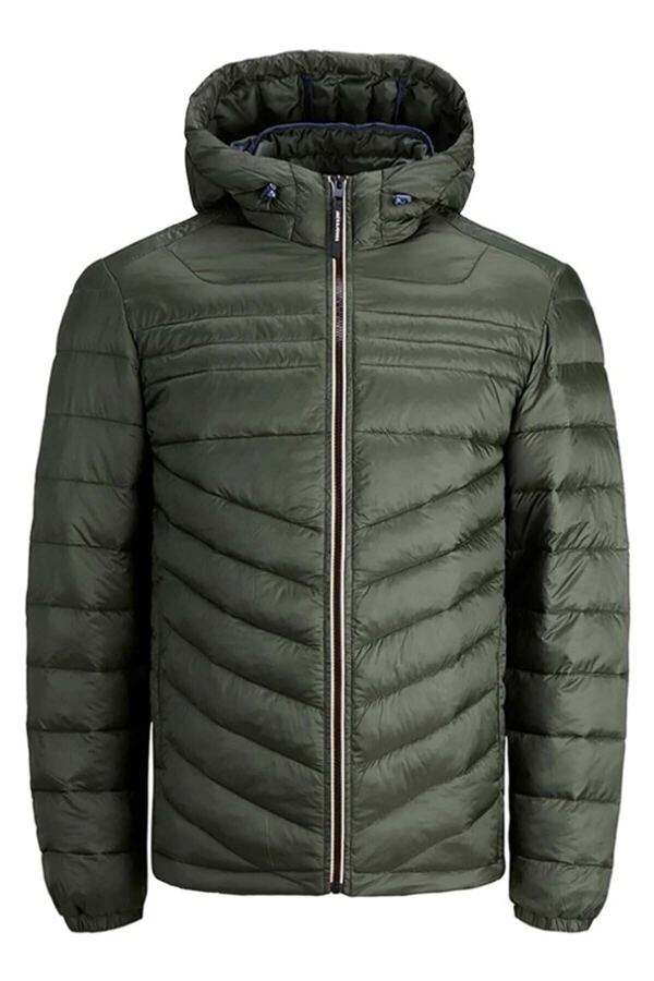 Jack & Jones Men's Inflatable Puffer Hooded Coat - 12211785- Trendyol