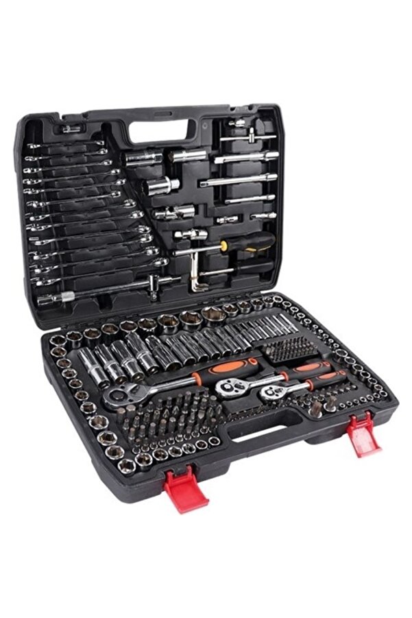 stilmax Germany Cr-v Max 1/4 Ratchet 216 Piece Socket Wrench Set Auto ...