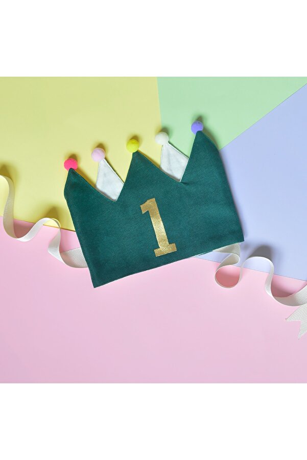 Simone Jr. Prince And Princess Crown - Khaki - Number 1 - Birthday ...