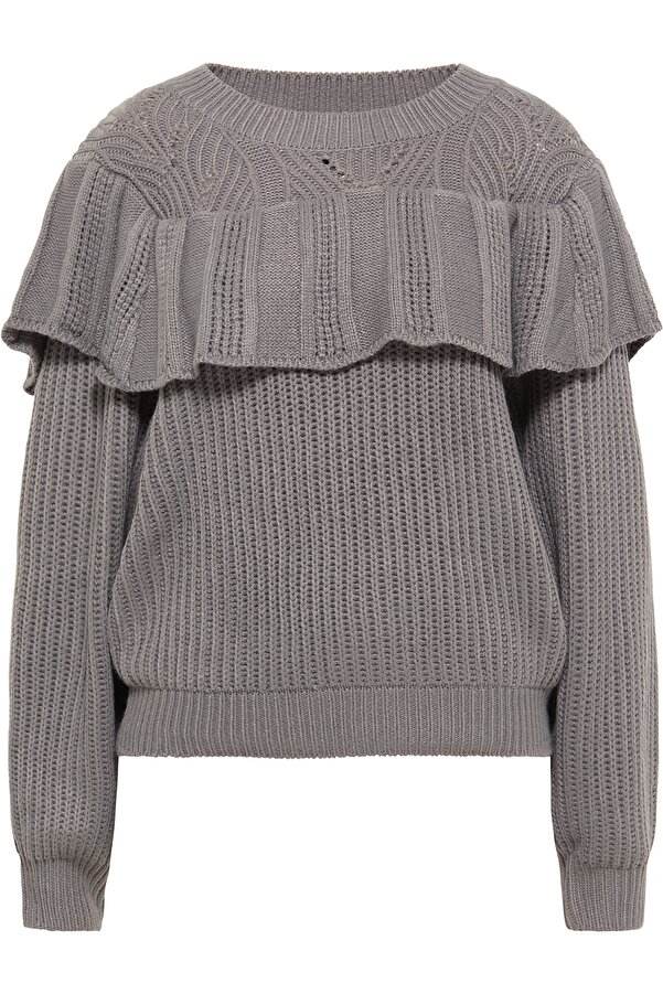myMo Rocks Strickpullover blonda - Trendyol
