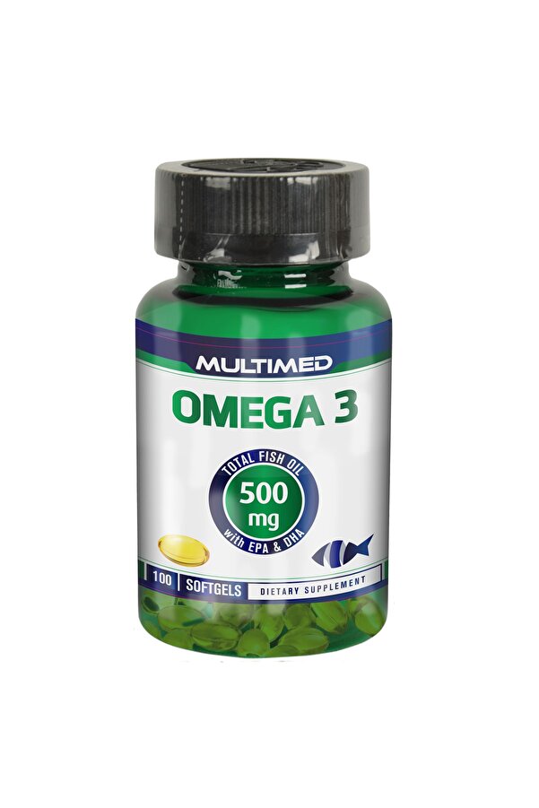 Multimed Omega 3 Softgel - 500mg 100 Capsules - Trendyol