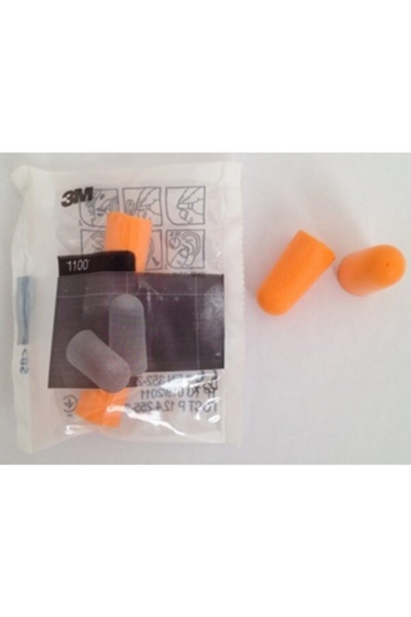 3M 1100 Model Cordless Earplugs - 37 Db, 100 Pieces- Trendyol
