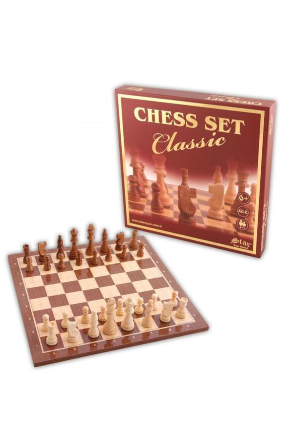 Star Oyun Aletleri Star Chess Set Classic Large Chess Set- Trendyol
