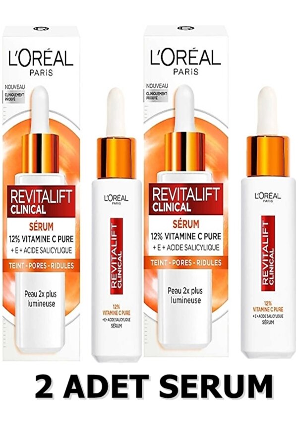 L'Oreal Paris Revitalift Clinical 12% Pure Vitamin C Brightening Serum 30ml - Trendyol