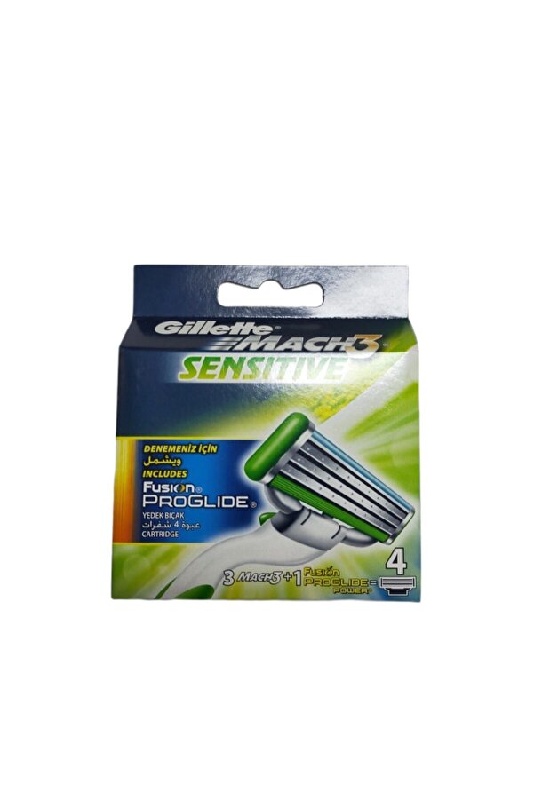 Gillette Mach 3 Sensitive 3 +1 Fusion Proglide Power – Купуй на Trendyol