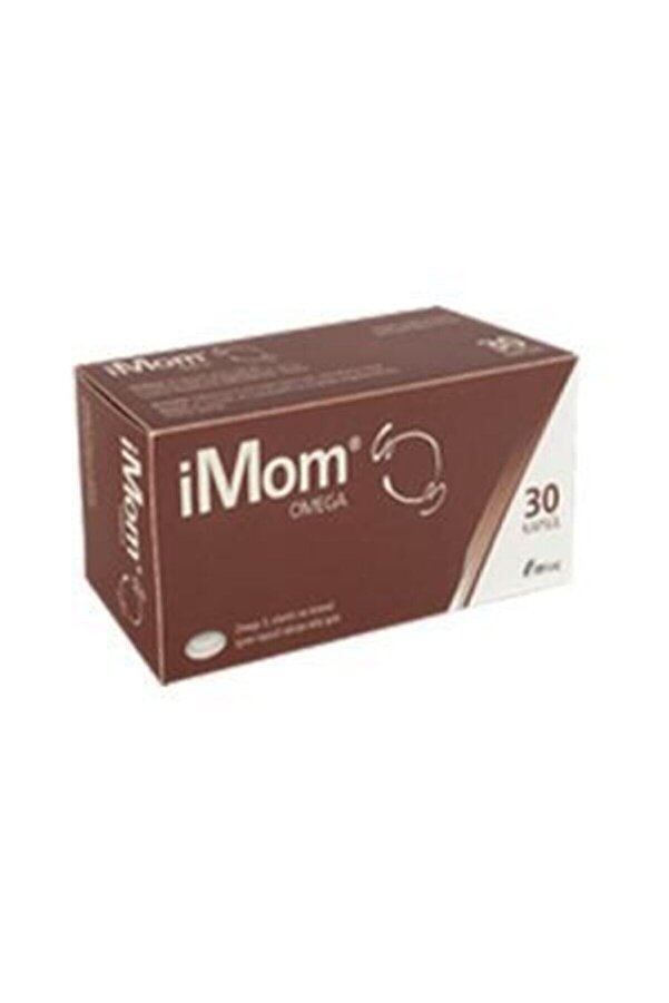 Imom Omega 30 Capsules - Fish Oil- Trendyol