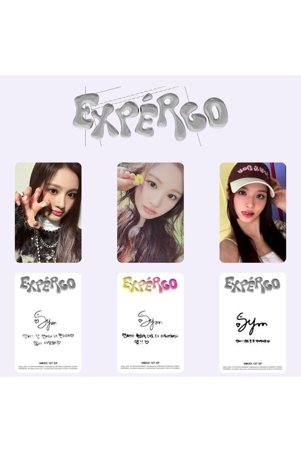 Kpop Dünyasi Nmıxx Sullyoon «Expergo» Альбом Карт – Купуй на Trendyol