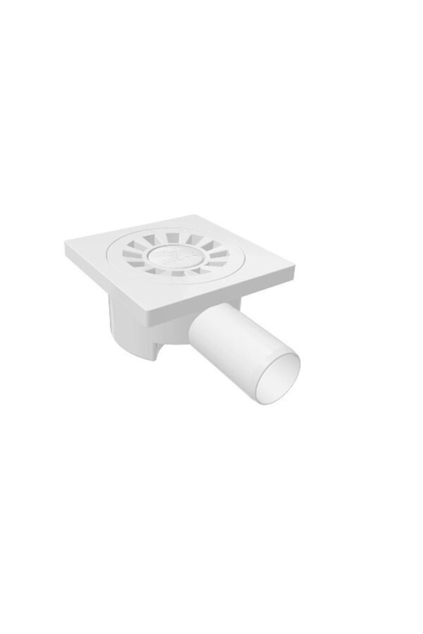 Nova Plastic Floor Drain 10x10 Q32 Side Outlet - 4 Pieces- Trendyol