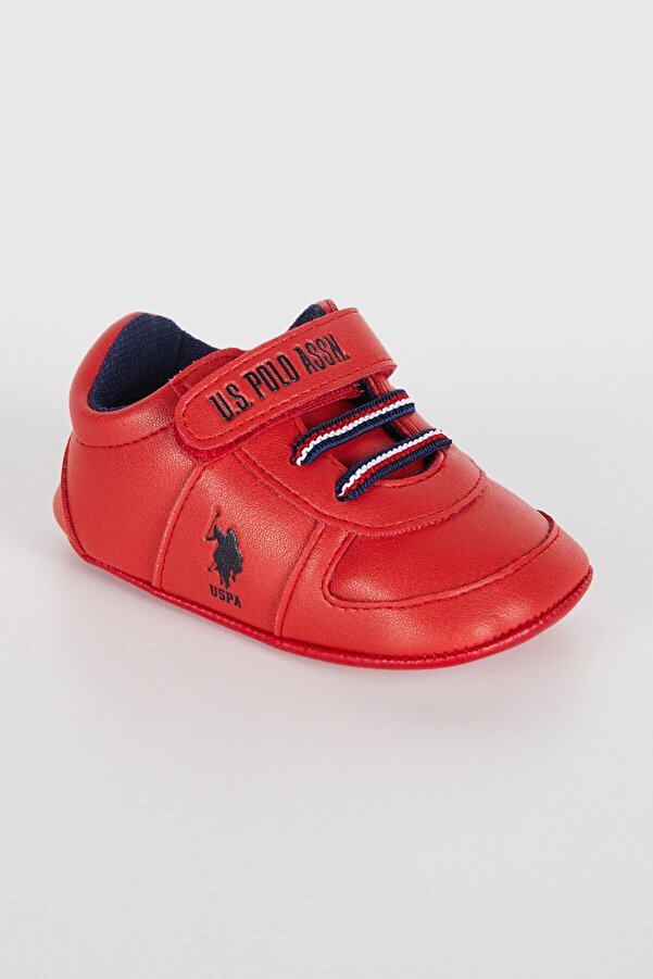 U.S. Polo Assn. Baby Boy Red Baby Shoes - Trendyol