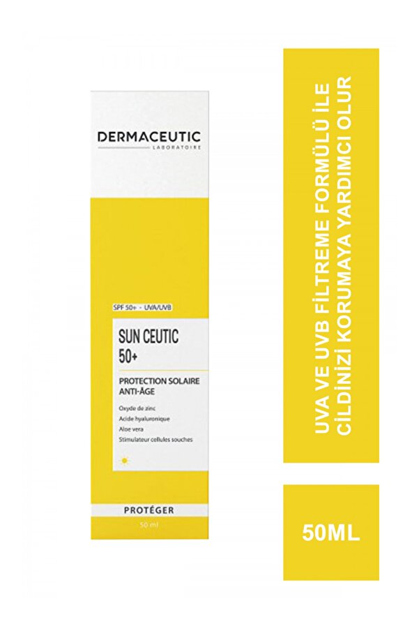 Dermaceutic Sun Ceutic Anti-agig Spf50 50ml - Moisturizing Sunscreen ...
