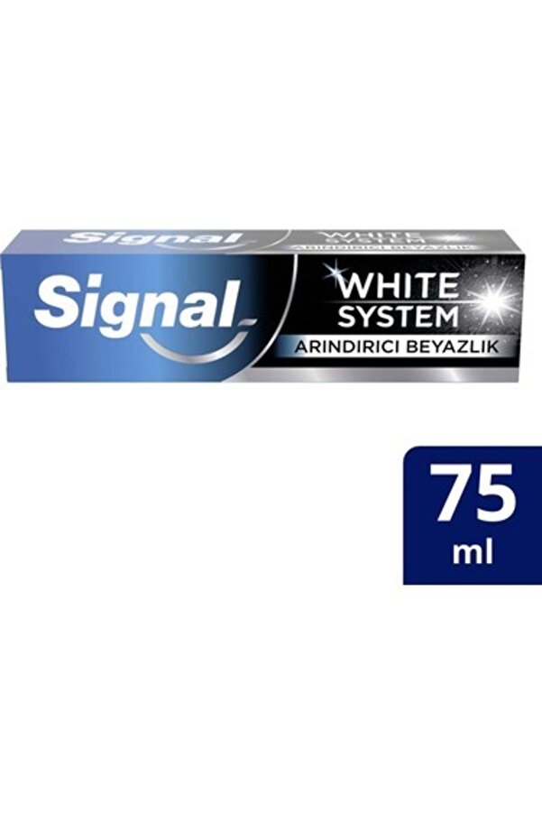 Signal White System Carbon 75ml Toothpaste - 12 Pieces- Trendyol