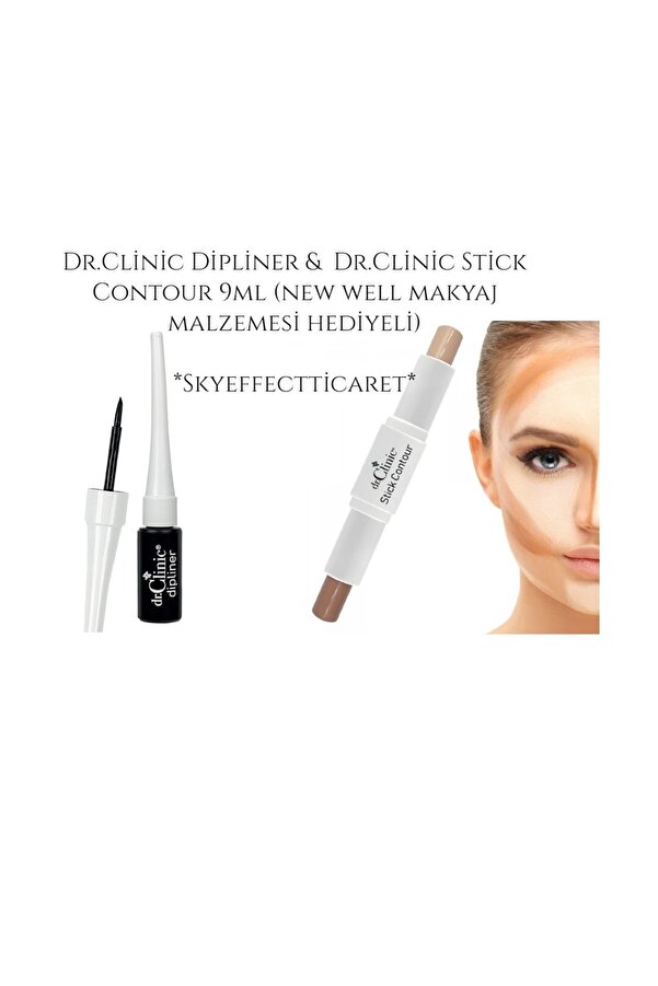 Dr. Clinic Dr.clinic Dipliner & Dr.clinic Stick Contour 9ml - Trendyol