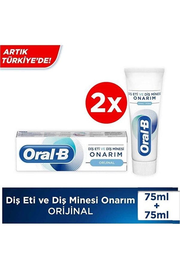 Oral B Original Gingival And Mole Repair Toothpaste 75 Ml X2 - Trendyol