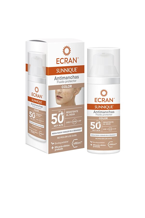 Ecran Sunnique Antimanchas Color Spf50+ Ecran 50 ml - Trendyol