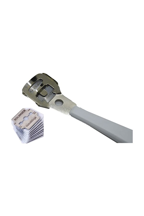Solingen Foot Scraper 7393 and Spare Razor 7494 10 Pieces - Trendyol