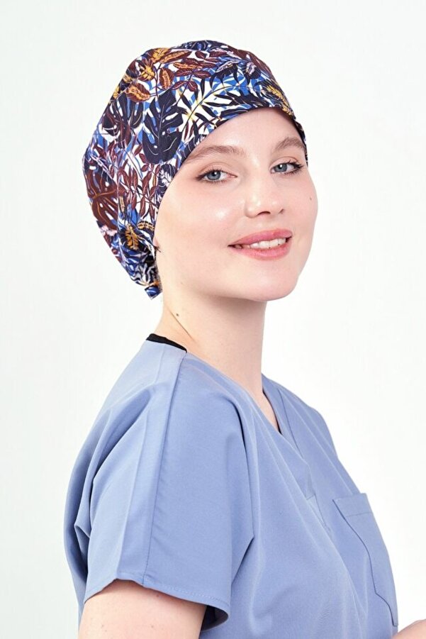Owlet Medikal Tropical Themed Surgical Bonnet- Trendyol