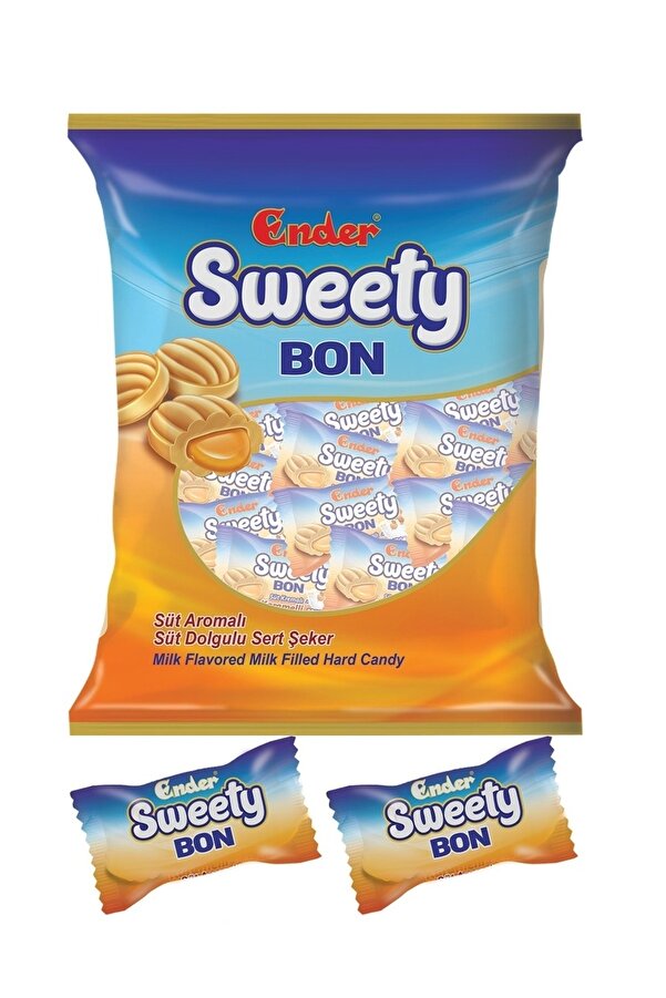 Ender Sweety Bon - Caramel Flavored Milk Filled Candy 350 Gr.- Trendyol